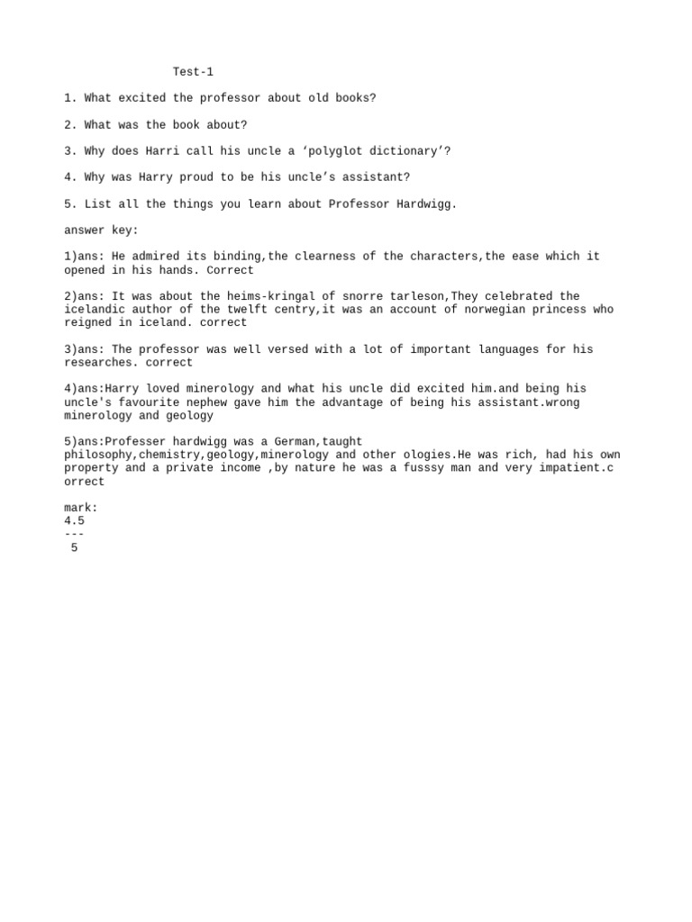 Test 1 | PDF