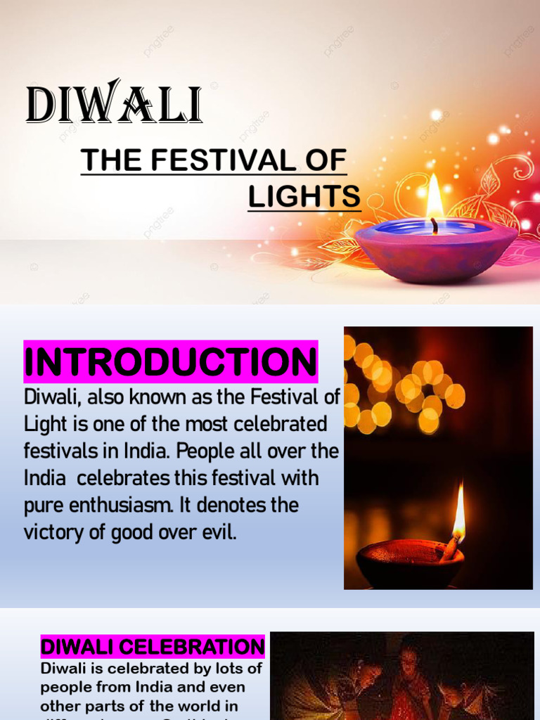 Diwali: Celebrating the Festival of Lights | PDF