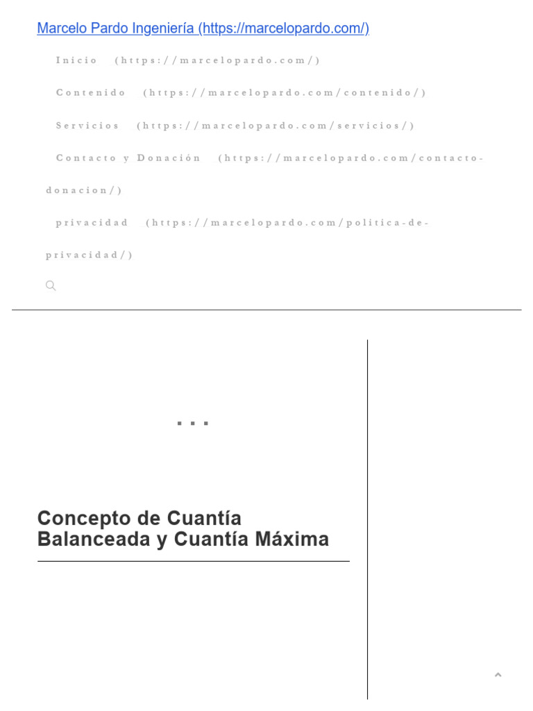 3.- Concepto de Cuantía Balanceada y Cuantía Máxima | PDF | Viga (Estructura) | Hormigón