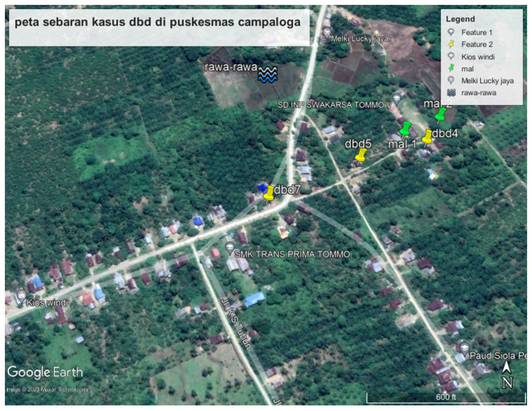 Peta Sebaran Kasus DBD | PDF