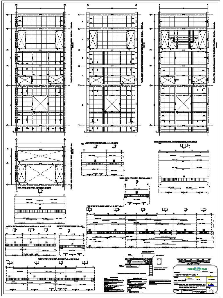Estructural Yeison Mpio Bello Hoja 3-Model | PDF