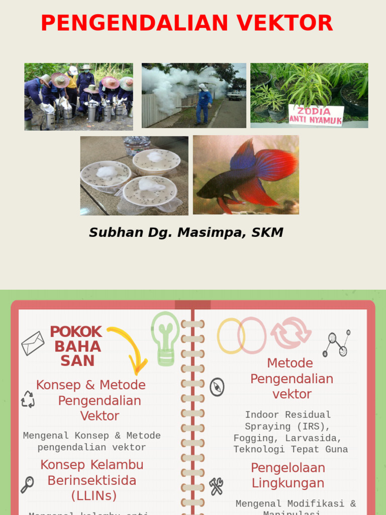 5. Teknik Pengendalian Vektor Malaria_Mamuju | PDF