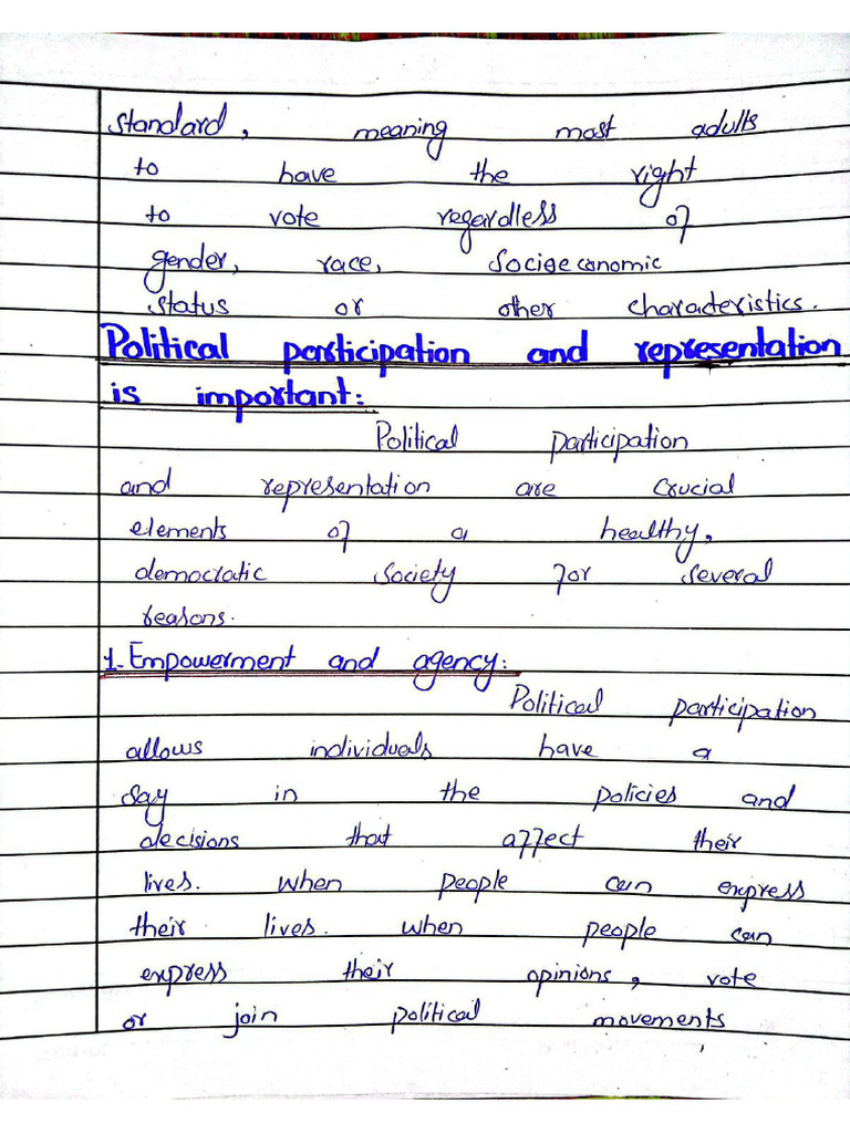 Civics Assignment 2 | PDF