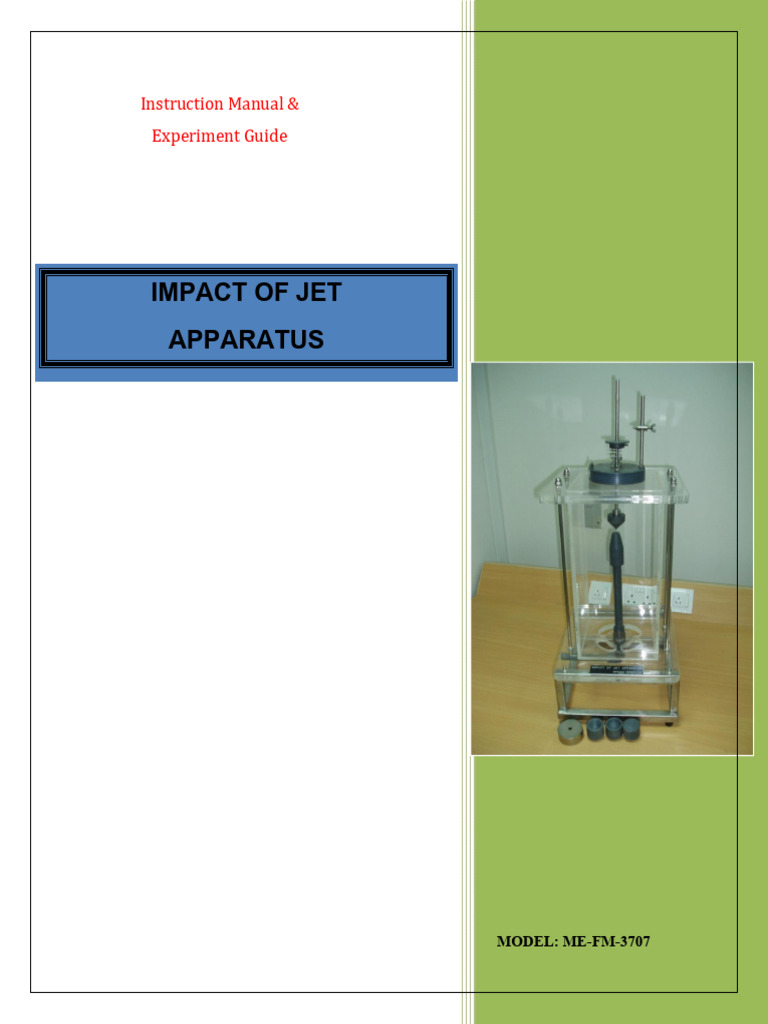 Impact of Jet Apparatus | PDF | Turbine | Flow Measurement