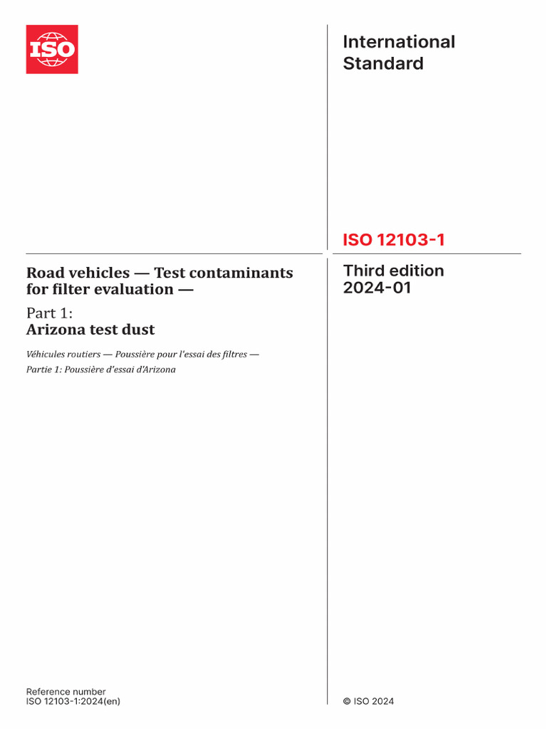 Iso 12103-1 - 2024 | PDF