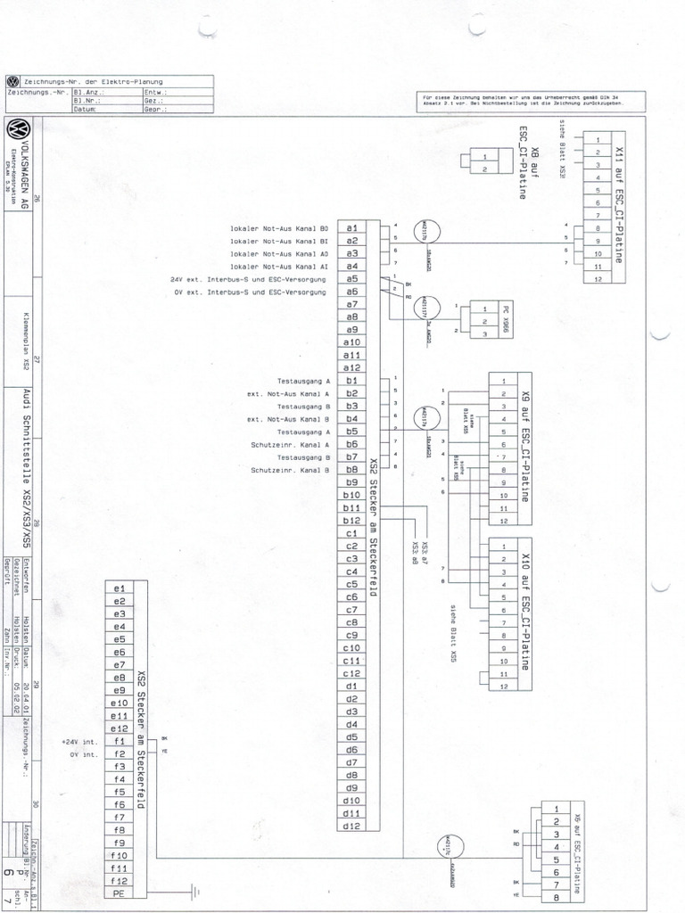 XS2 Electrical Diagram | PDF