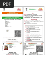 Format of True Type Copy of Aadhar Card | PDF