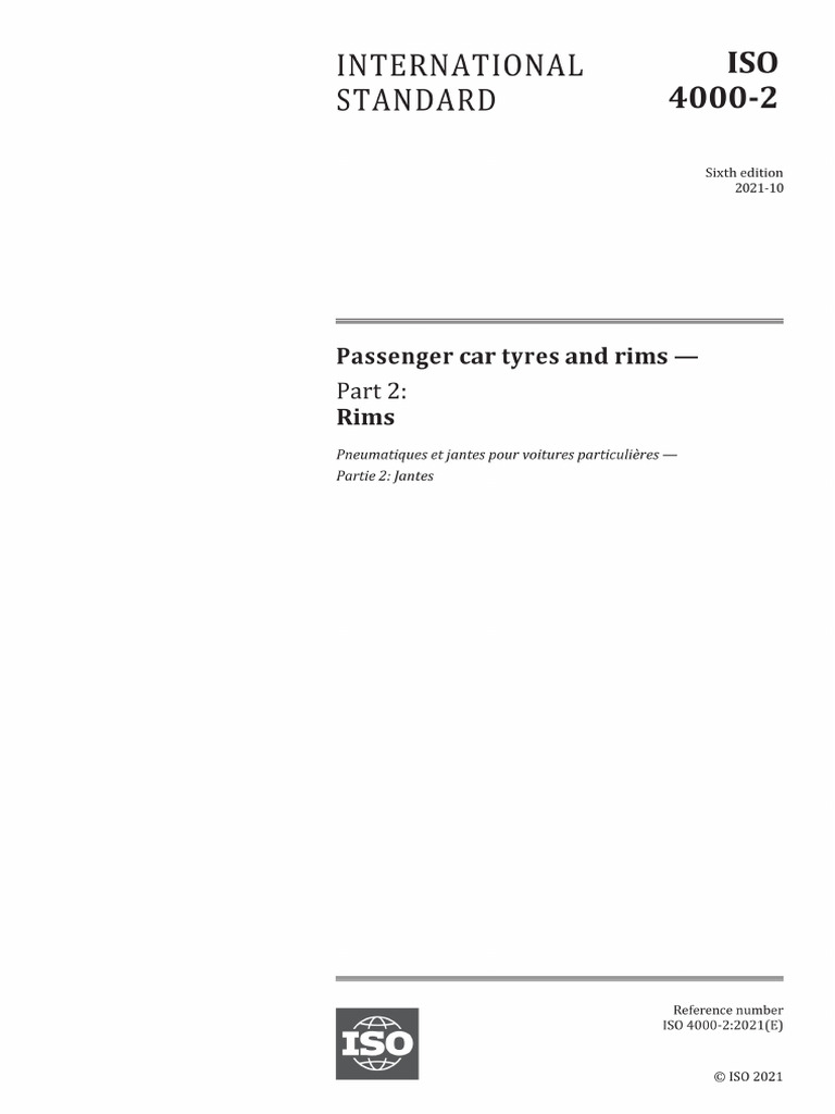 Iso 4000-2-2021 | PDF