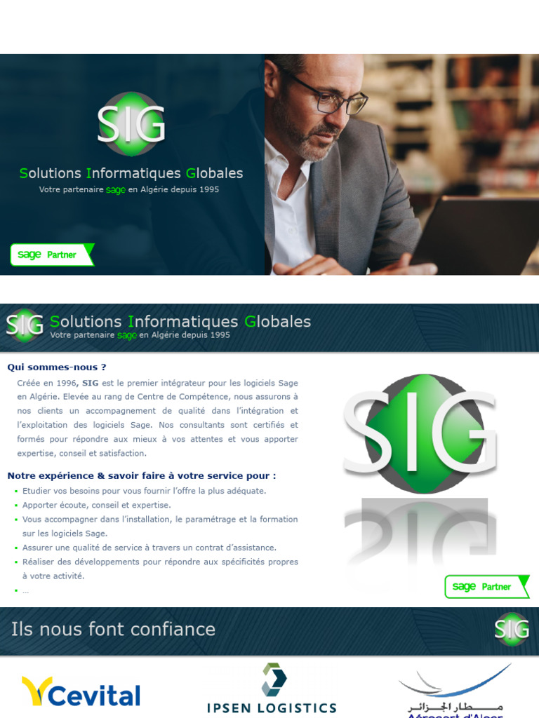 Sage BI Reporting : Outil de Pilotage | PDF | Business | Comptabilité
