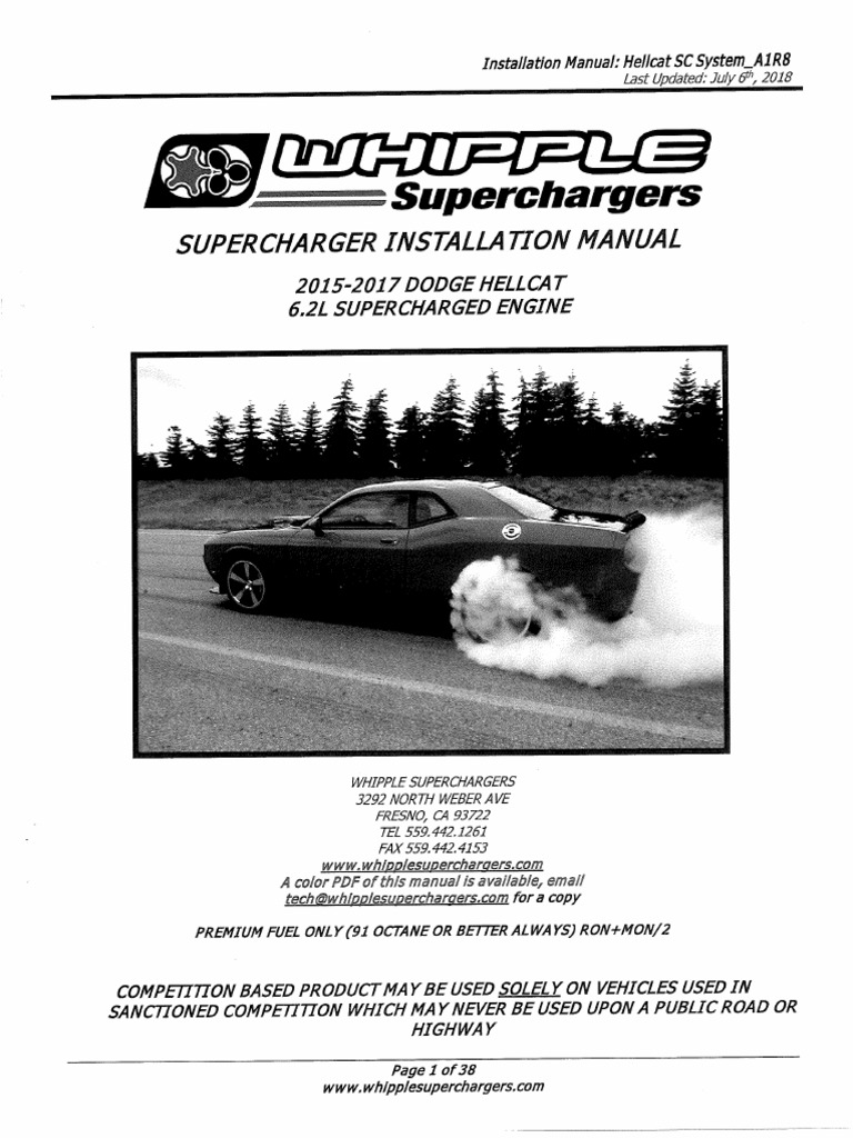 Whipple HellCat | PDF