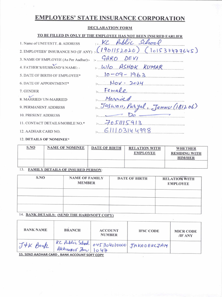 New Employees November 2024 | PDF