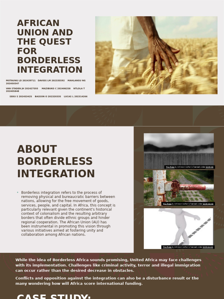 African Union and The Quest For Borderless Integration | PDF | African Union | Africa