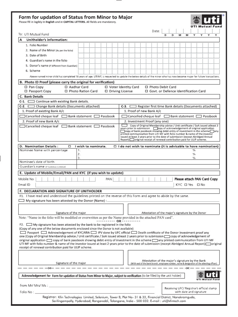 PAN Card Name Update Instructions | PDF