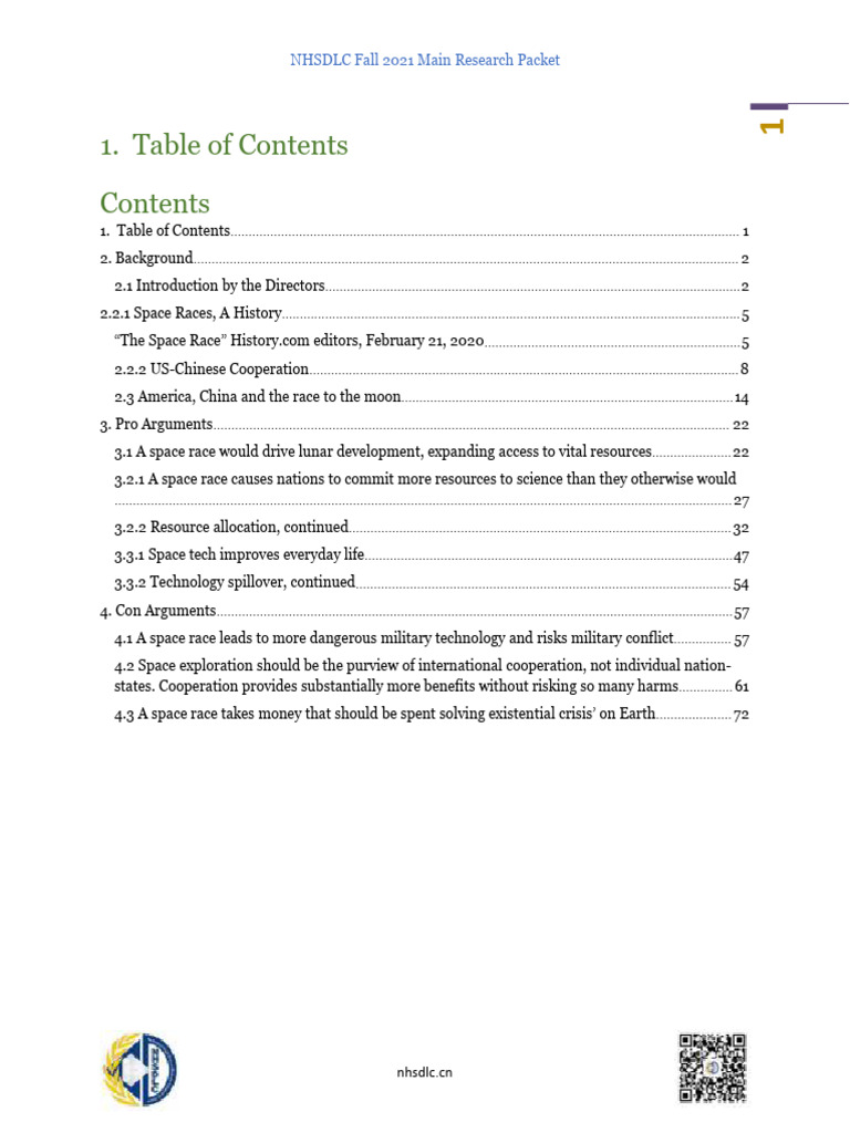 NHSDLC Fall 2021 Space Race Debate Guide | PDF | Space X | Apollo Program