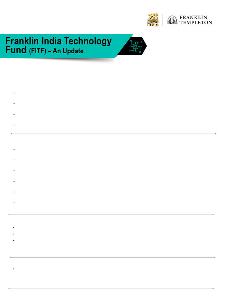 Franklin India Technology Fund Update | PDF | Valuation (Finance ...