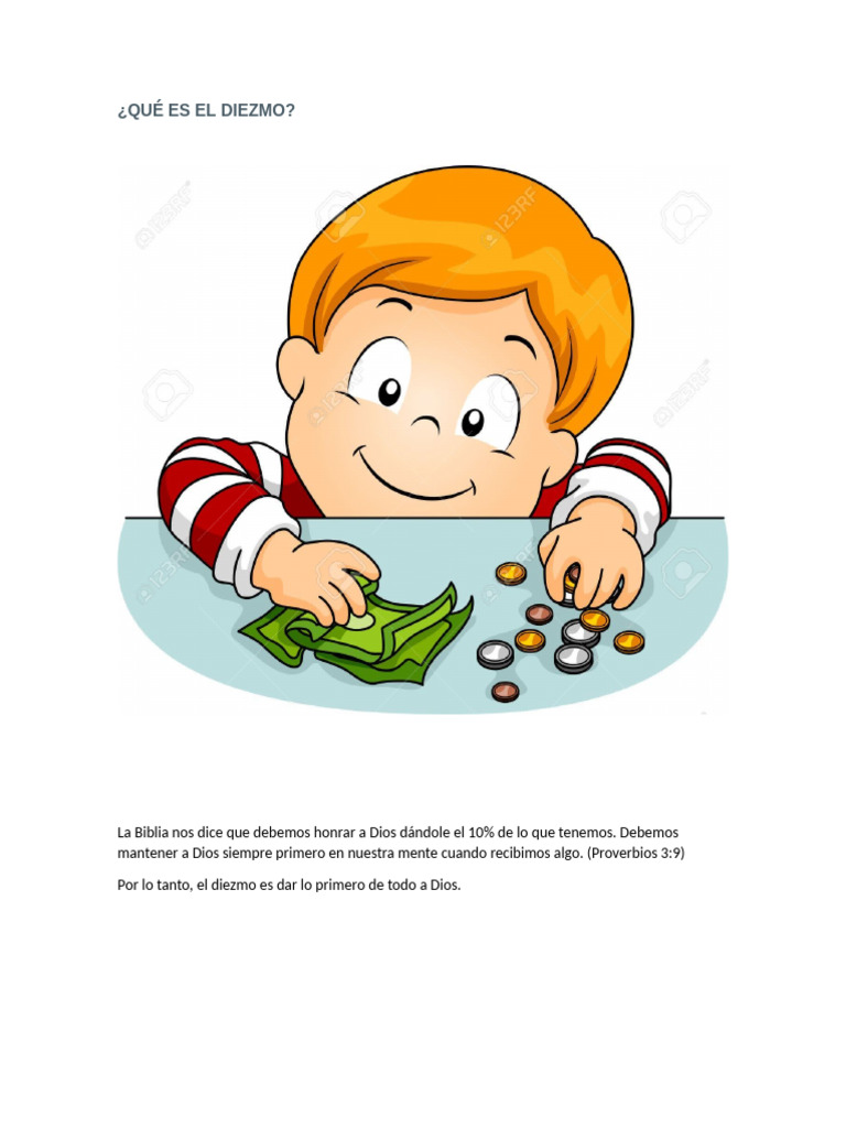Qué Es El Diezmo | PDF | Diezmo | Dios