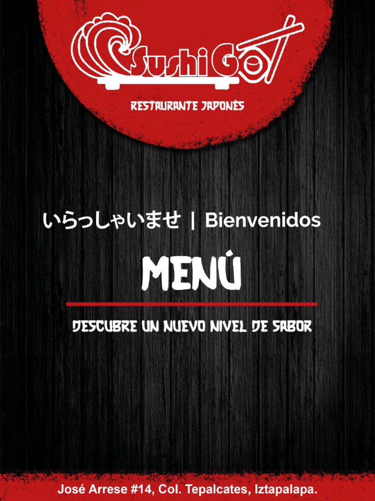 SUSHI-GO MENÚ-1 | PDF