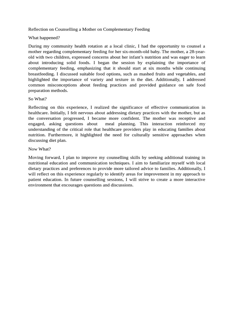 Reflections | PDF | Postpartum Period | Pregnancy