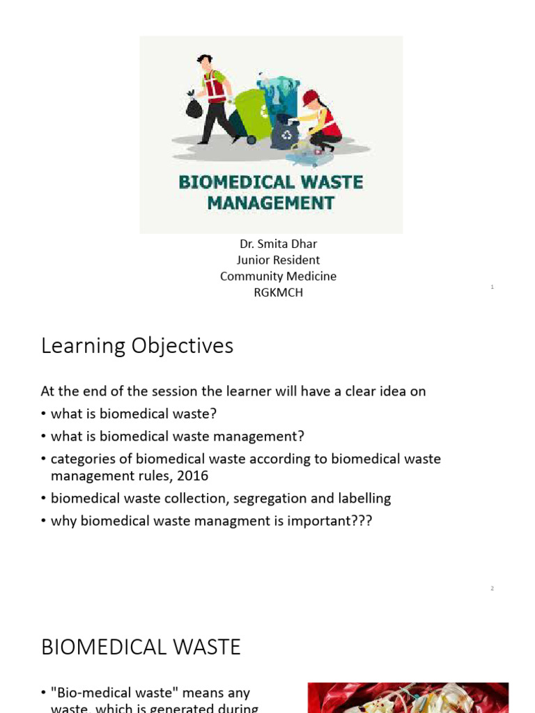 Biomedical Waste Management | PDF | Waste | Health Care