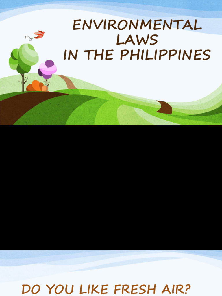 Environmental Laws in the Philippines | PDF | Water Pollution | Wildlife