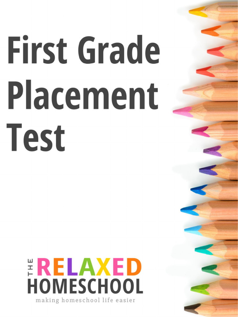 First Grade Assessments | PDF