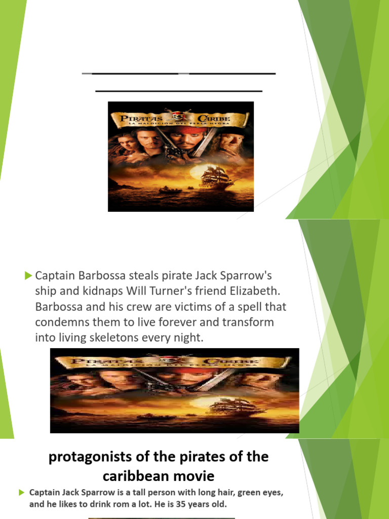 Best Scenes from Pirates of the Caribbean | PDF | Nautical Fiction