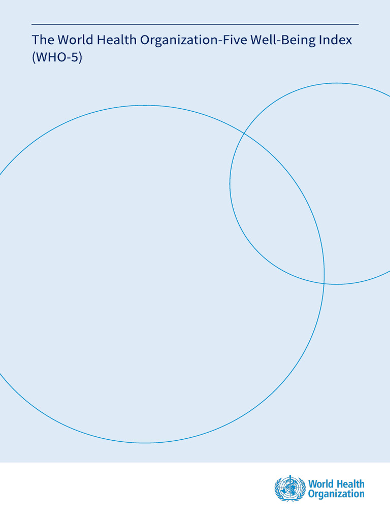 who-5_english-original4da539d6ed4b49389e3afe47cda2326a | PDF | Creative ...