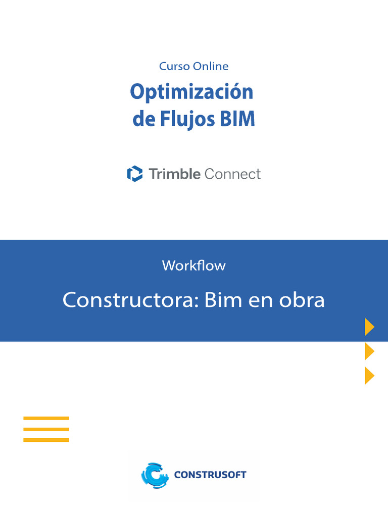 4_Workflow Trimble Connect BIM en obra | PDF | Información | Flujo de ...