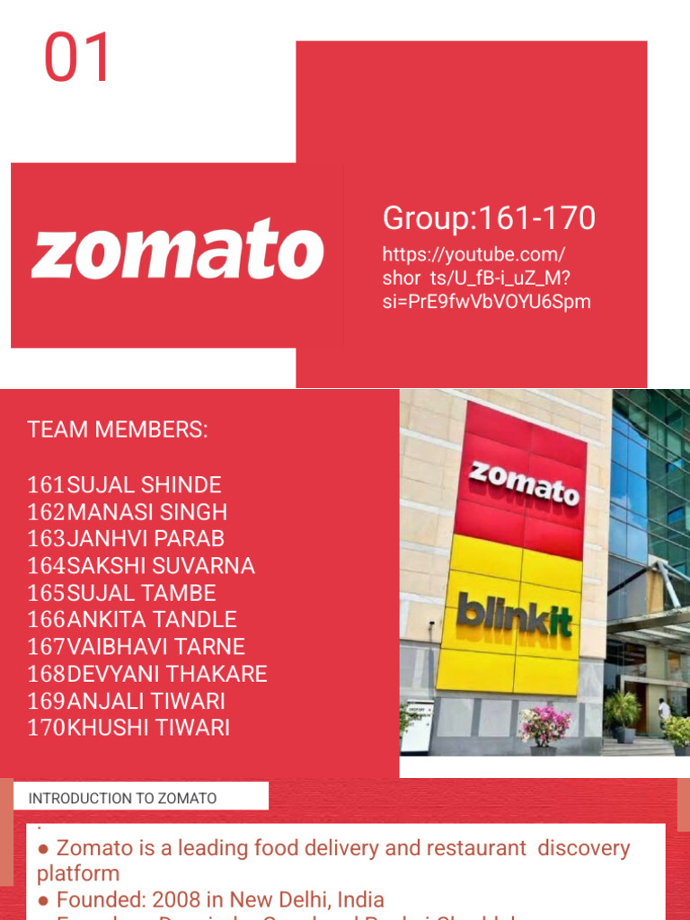 MA PPT (zomato) | PDF