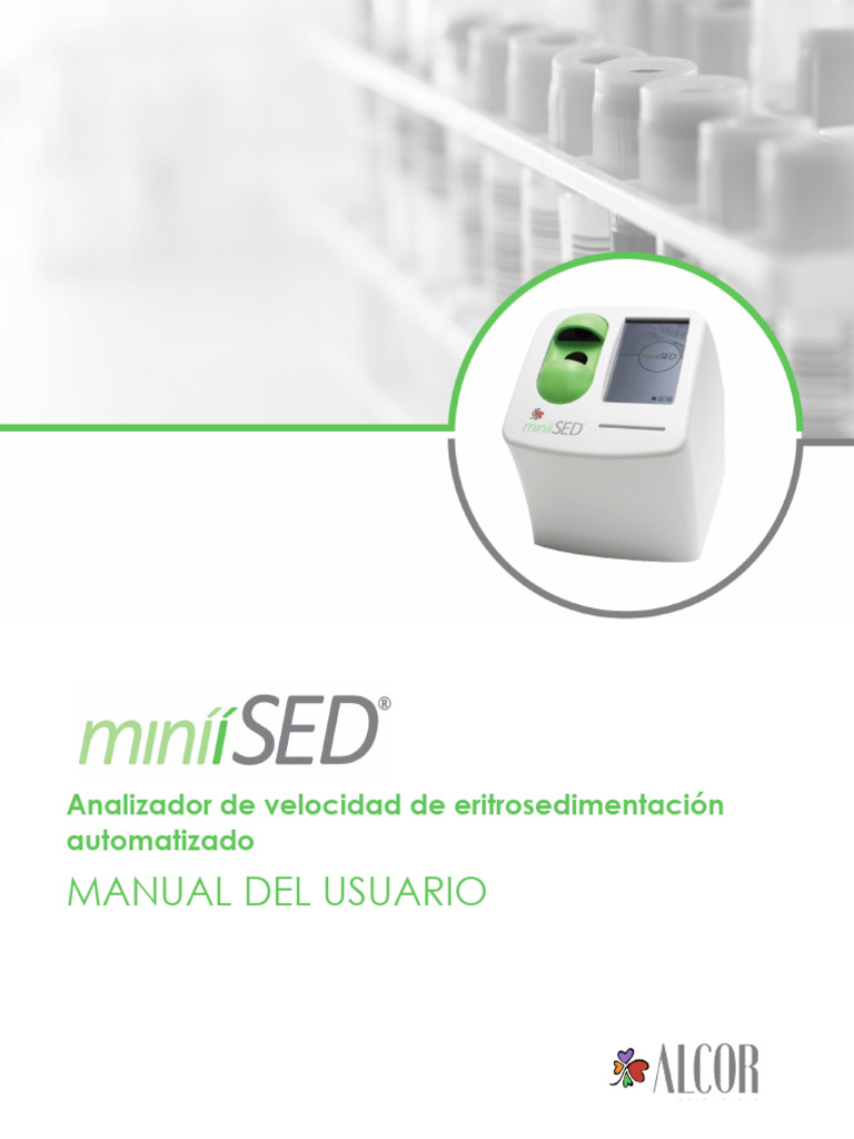 1017-09-001_ES Rev. 0 - miniiSED Operator's Manual (Spanish) | PDF | Sangre