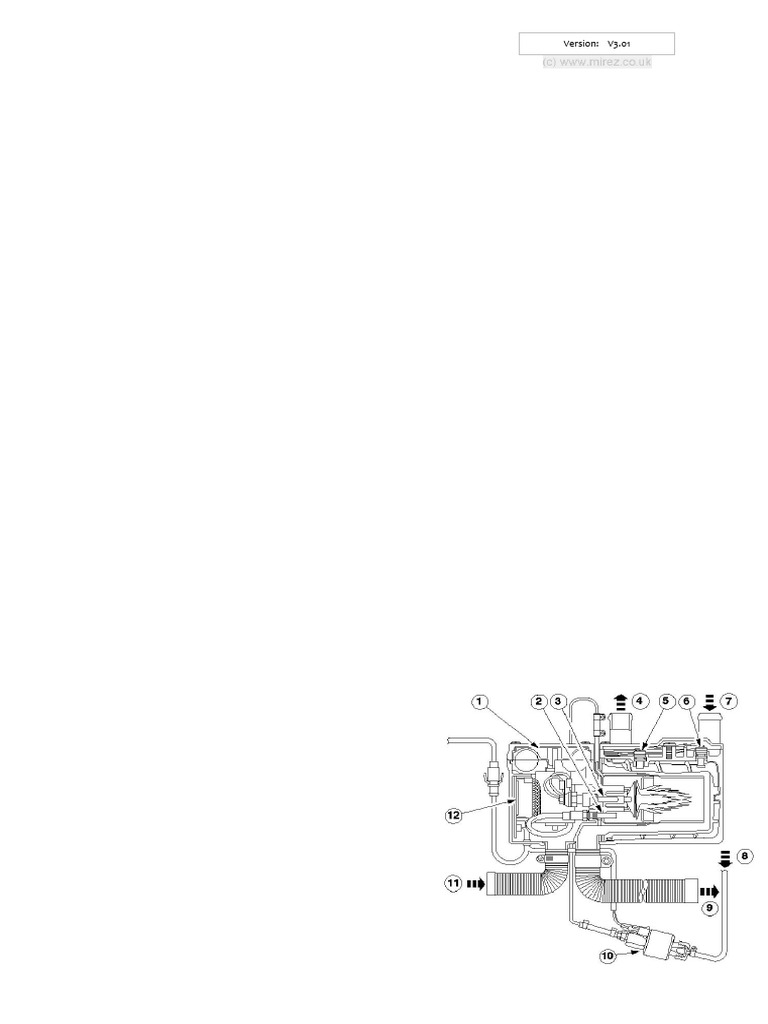 Ford Galaxy Auxiliary Heater Guide | PDF | Electrical Connector | Screw