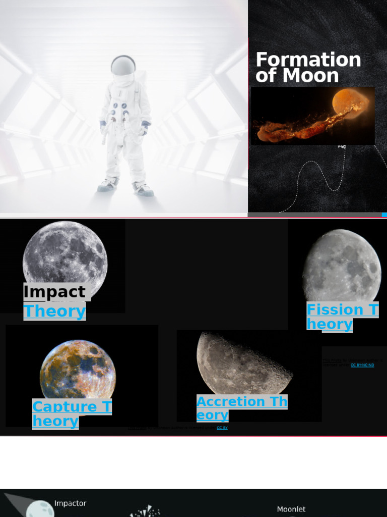 Formation of moon | PDF