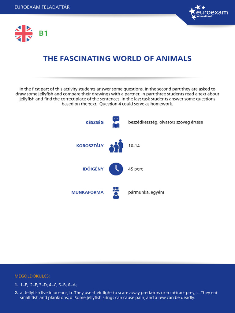 The Fascinating World of Animals | PDF | Predation | Organisms