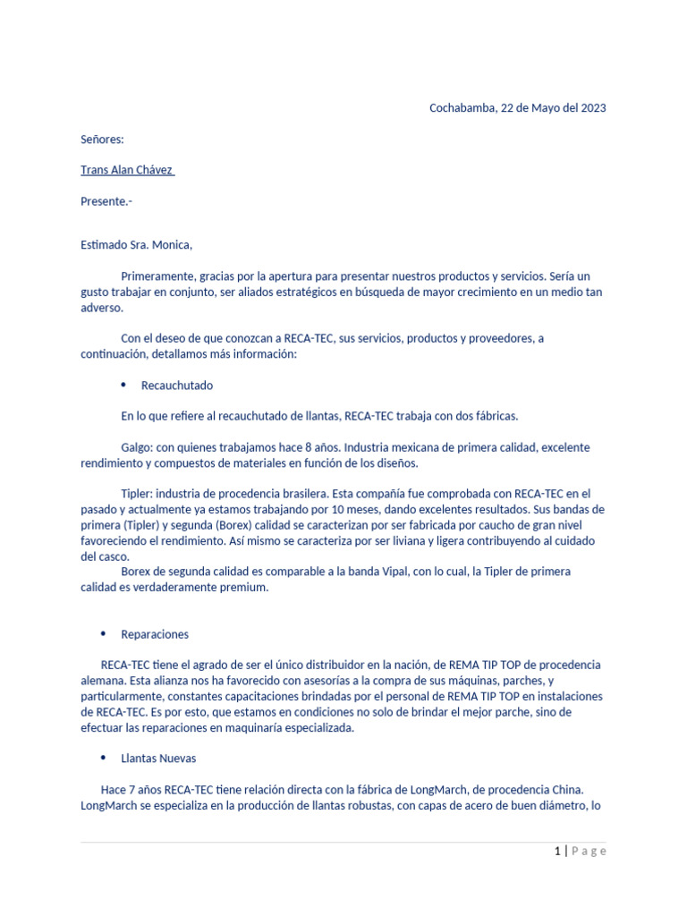 Trans Alan Chavez - Mayo 2023 | PDF