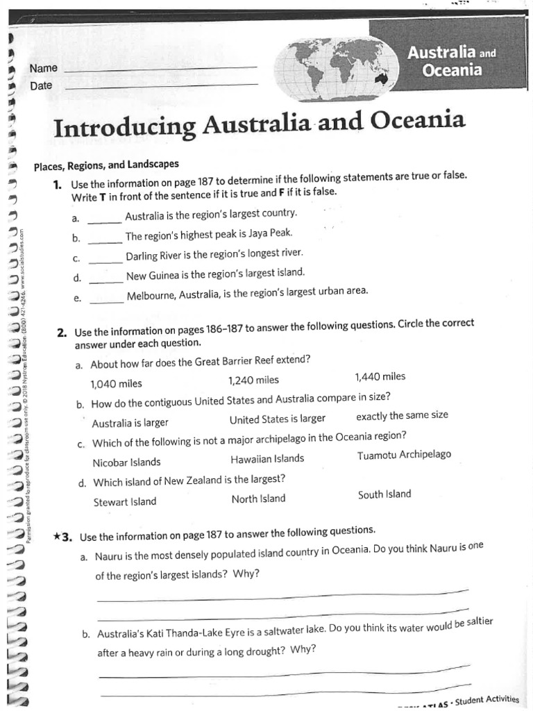 Introducing Australia and Oceania | PDF