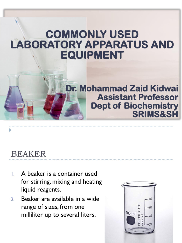Essential Biochemistry Lab Apparatus | PDF | Centrifuge | Blood Plasma