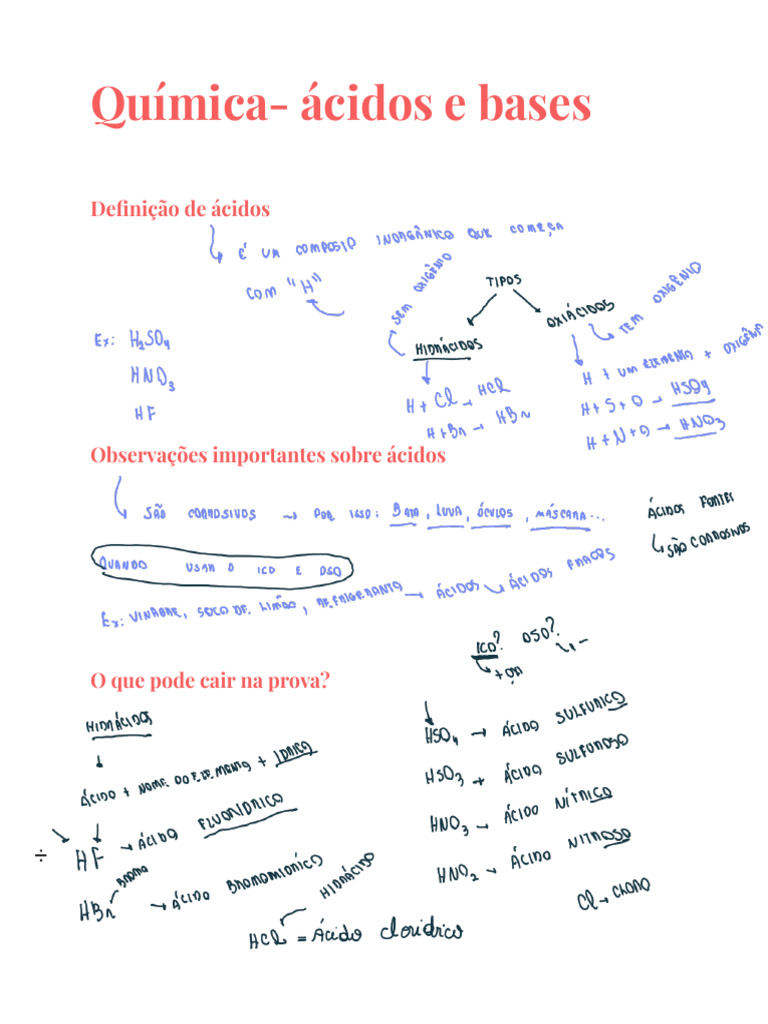 Acidos e bases | PDF