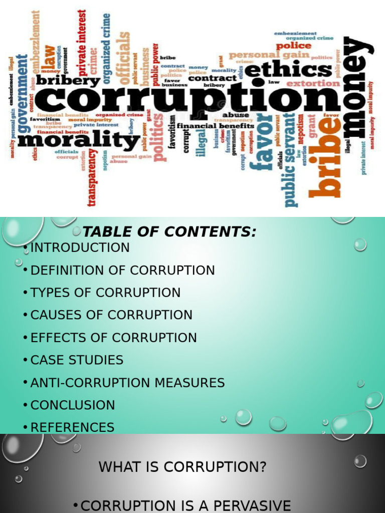 CAÑETE | PDF | Corruption | Bribery
