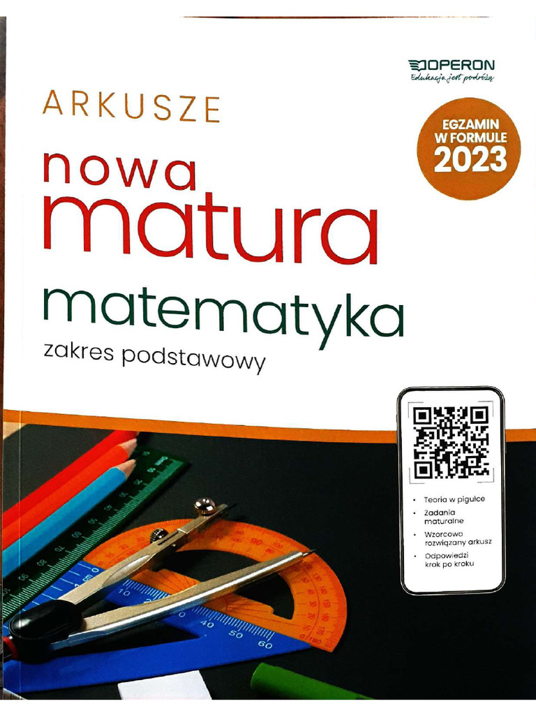 OPERON - Arkusze Maturalne. Matematyka Poziom Podstawowy | PDF