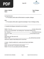 Formal Letter Writing - Grade 8 - Sample Letters | PDF