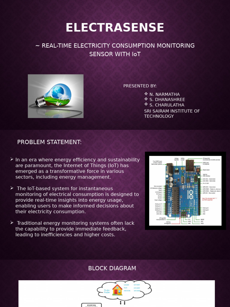 Electra Sense | PDF | Internet Of Things | Automation