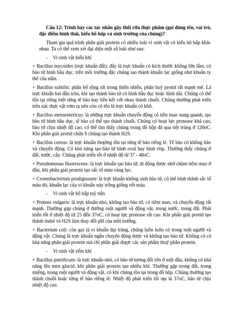Câu 12-14-Đề cương VSTP (rút) | PDF