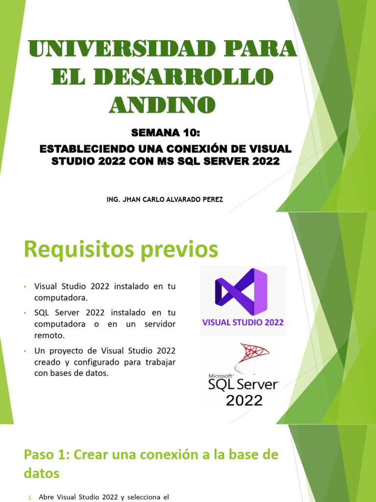 SEMANA 10 | PDF | Servidor SQL de Microsoft | Servidor (Computación)