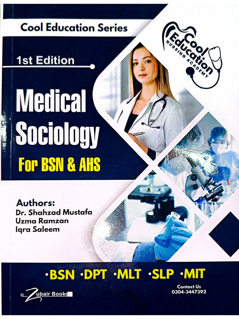 Medical Sociology Book Cool Education (Elite Nursing Platform) | PDF