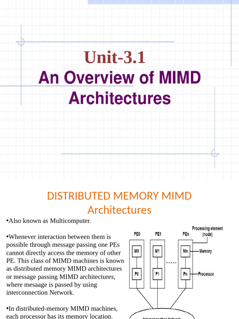 unit-3 ppt | PDF | Parallel Computing | Central Processing Unit