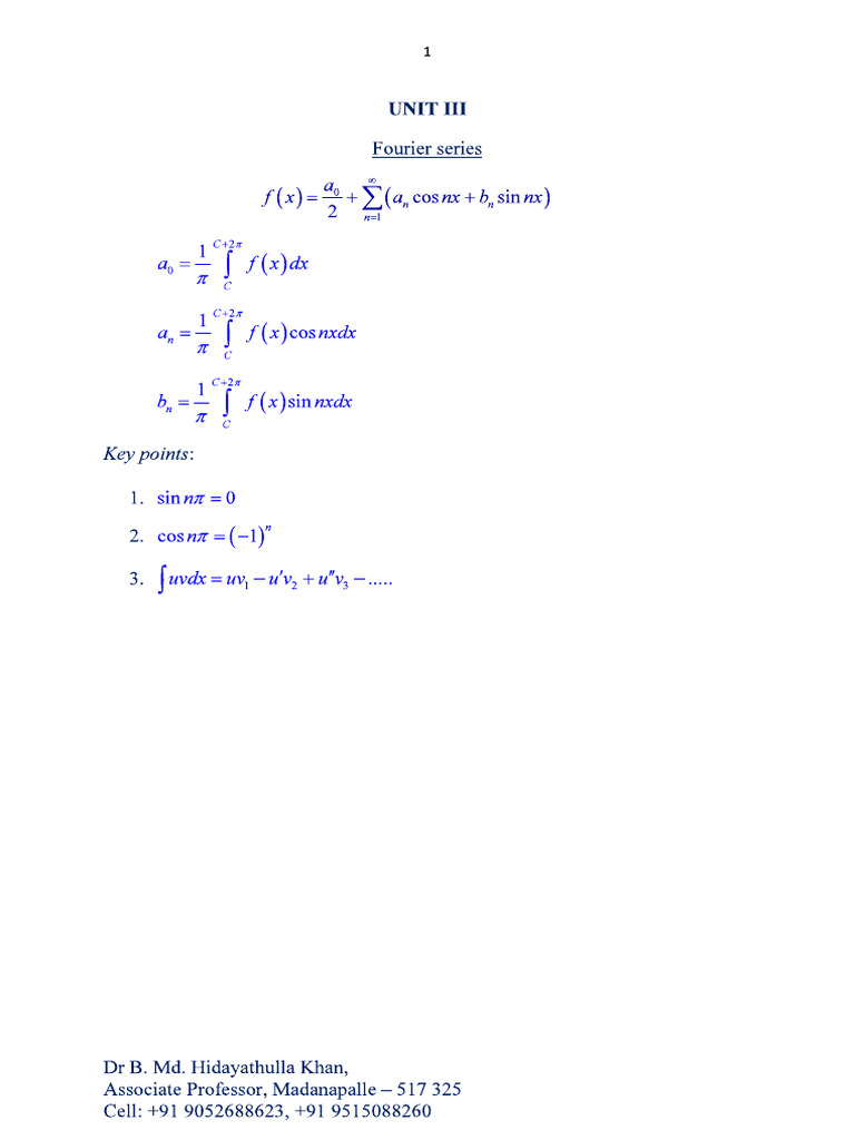 Mits Sem I Unit III 2023 | PDF