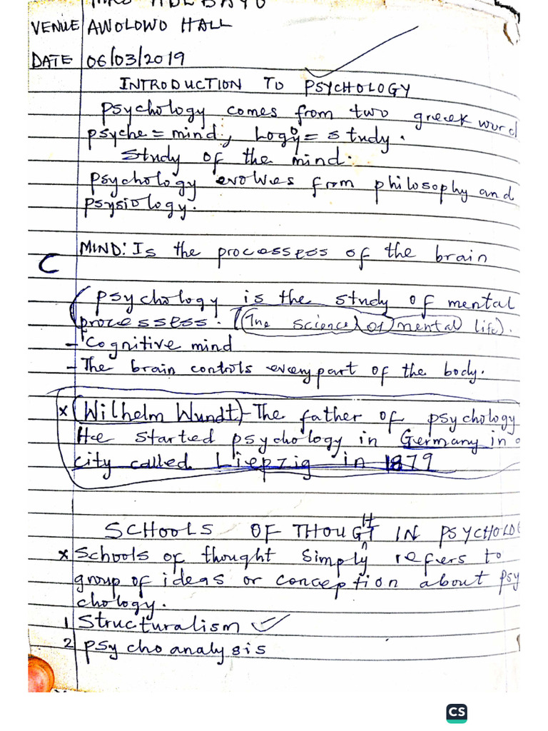 Introduction To Psychology | PDF