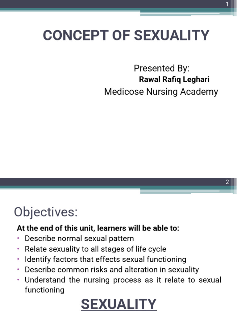 Sexuality Unit 9 | PDF | Human Sexuality | Human Sexual Activity