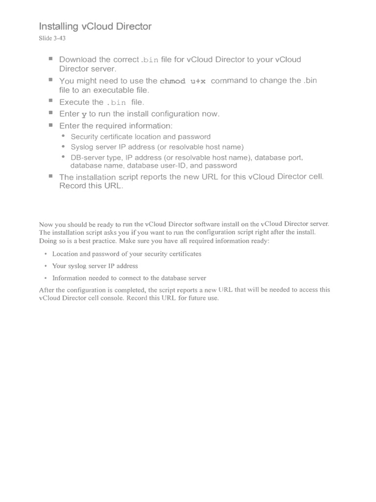 Vmware Vcloud Directory Deploy053 | PDF