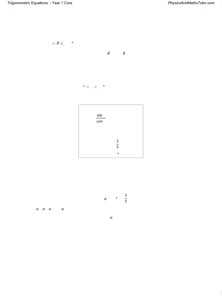 Trigonometry Problem Solving | PDF | Mathematical Objects | Mathematics